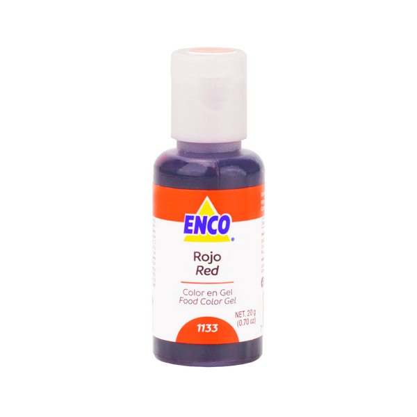 Color en gel Rojo de .20 g Enco. – Materias Primas Panypas